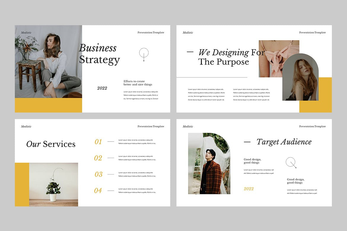 Modistic - Creative Proposal Powerpoint Template by Deck Genius on Dribbble