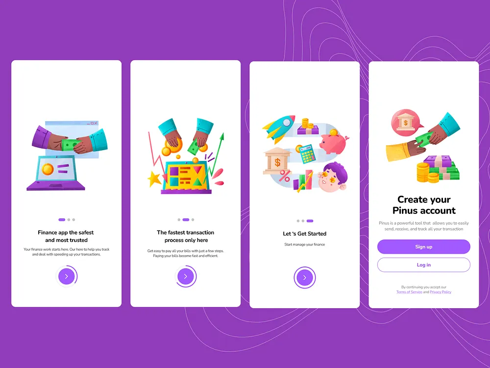 Onboarding Screen In Flutter App designs, themes, templates and ...