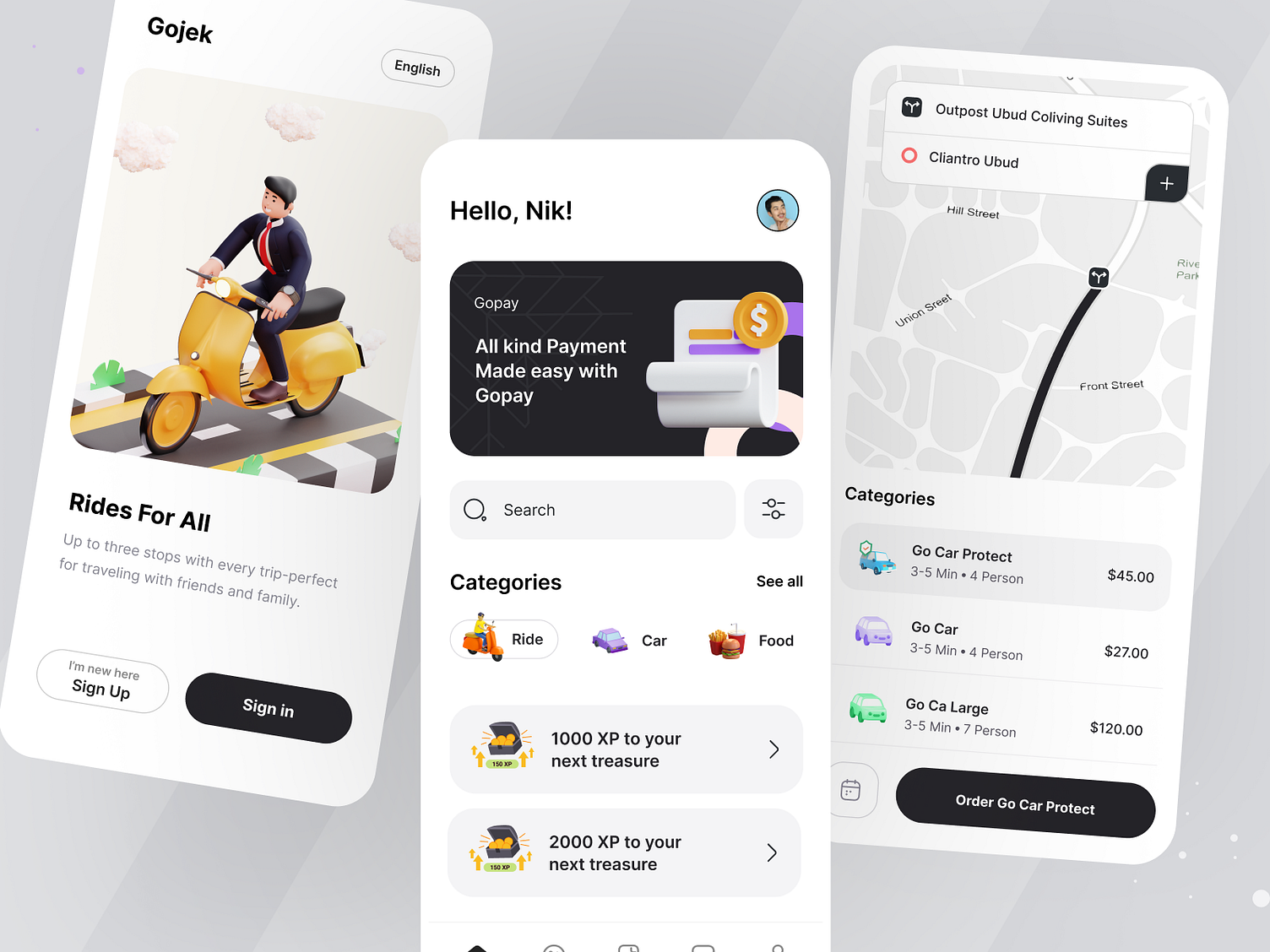 Food Delivery App UI by Ofspace UX/UI on Dribbble