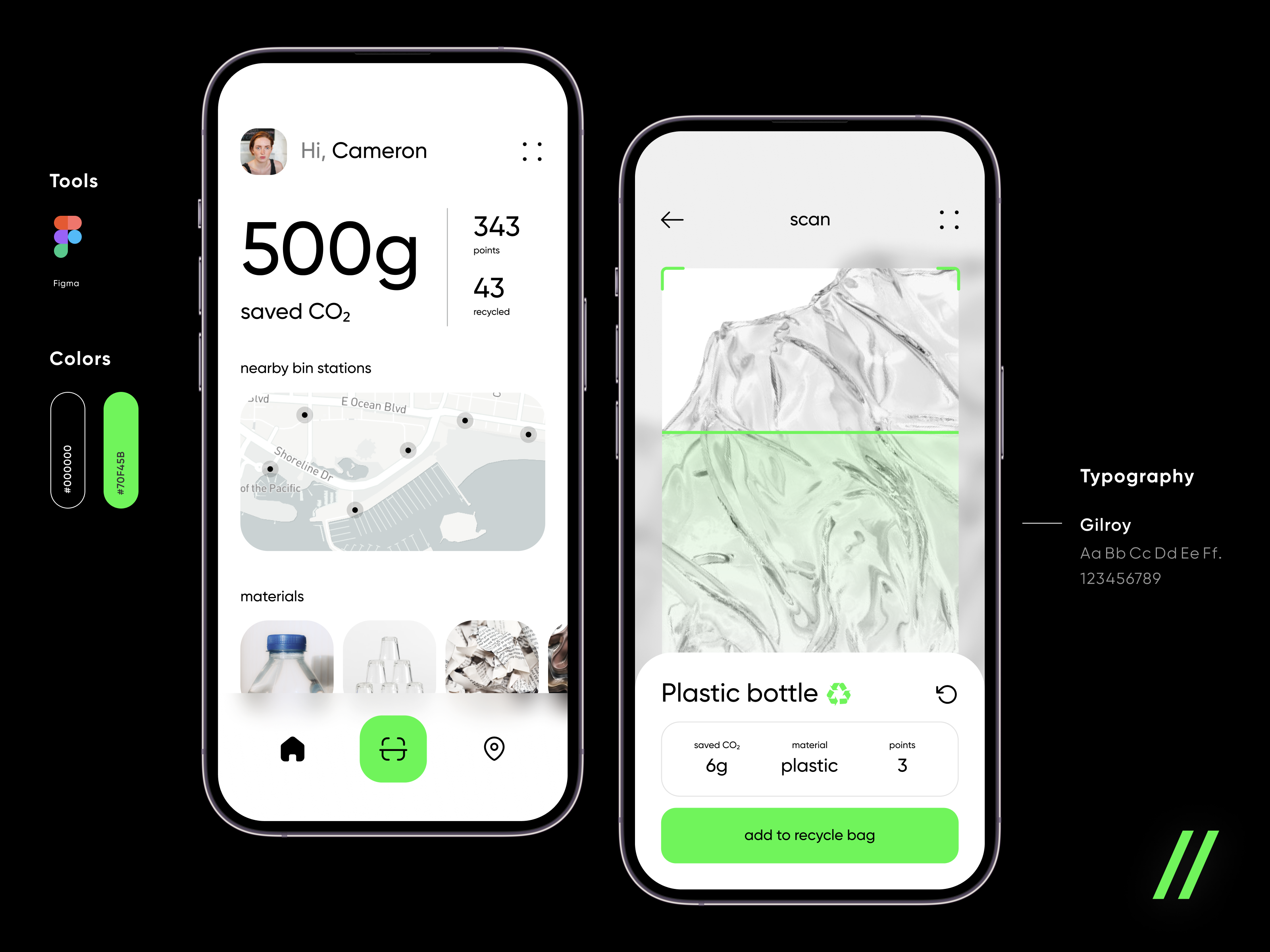 Recycling Mobile IOS App by Purrweb UI/UX Agency on Dribbble