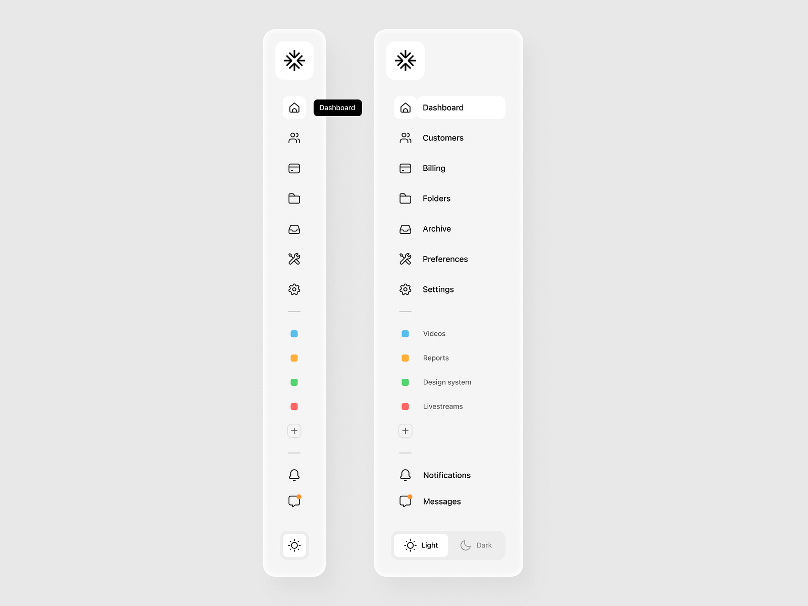 Sidebar Navigation Ui By Jaber On Dribbble