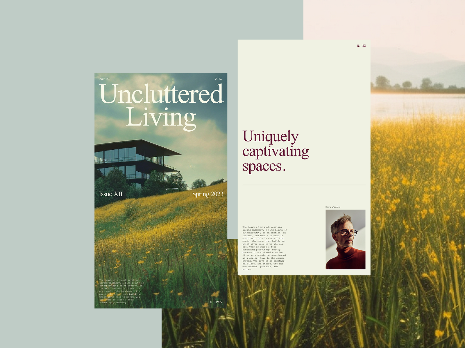 Uncluttered Living by Kacper Chlebowicz on Dribbble