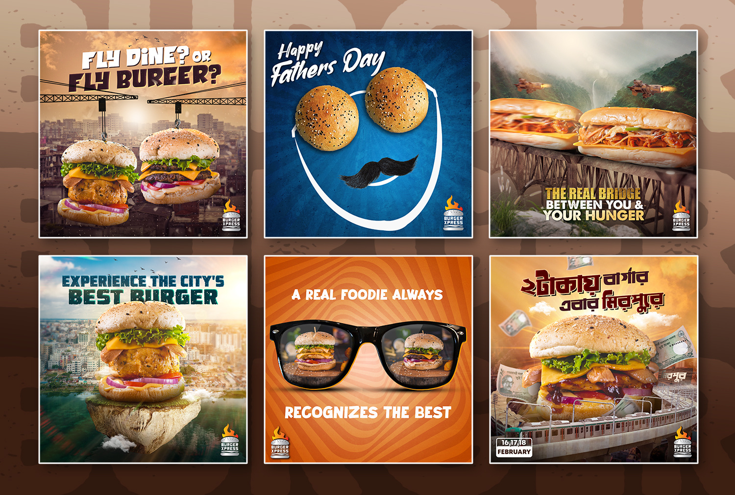 BURGER CONTENT by Maksudur Anik on Dribbble