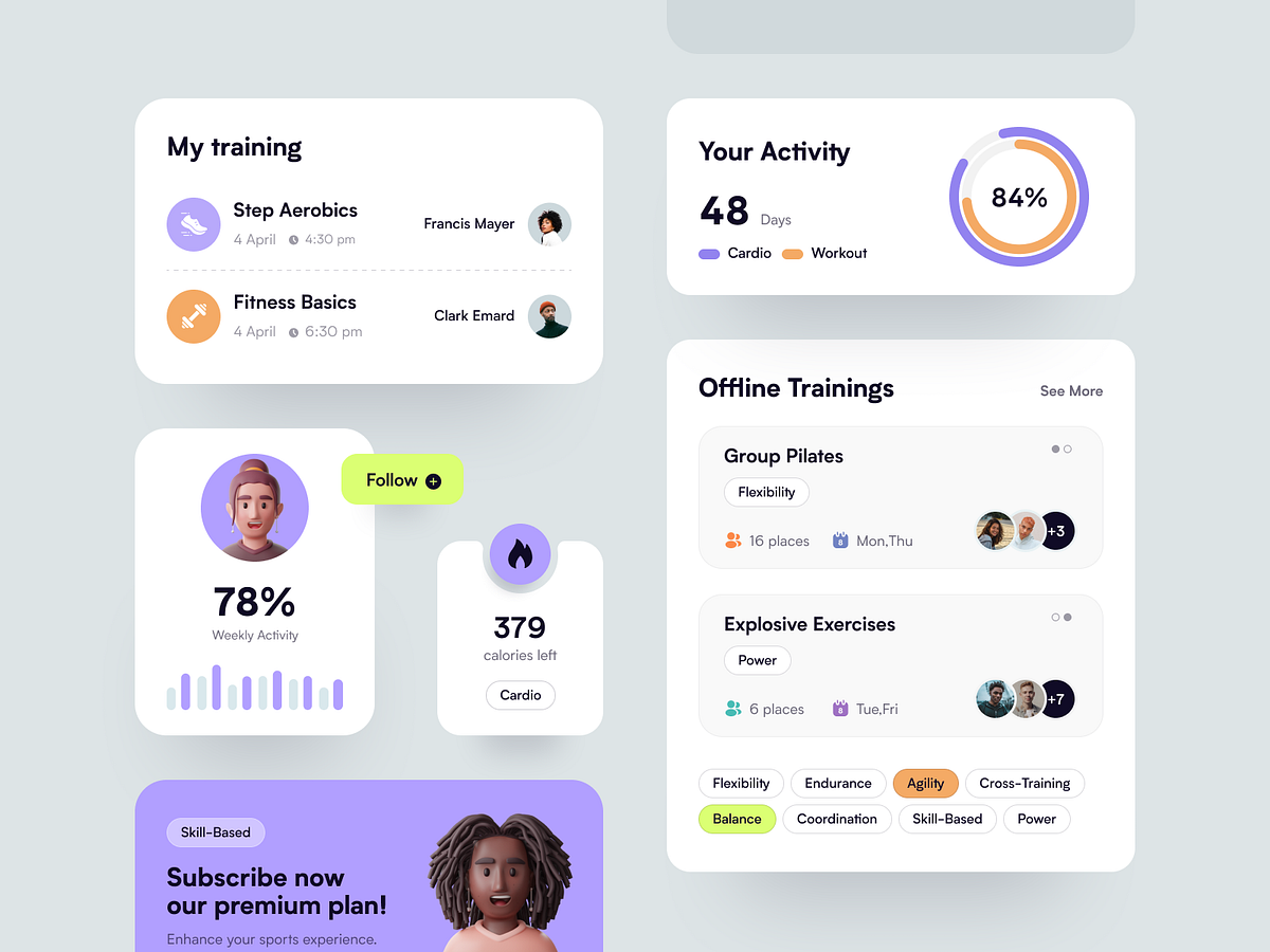 Browse thousands of UI Design images for design inspiration | Dribbble