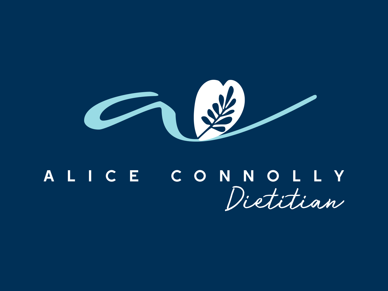 Logo Design - Alice Connolly Dietitian by Purdie Gibson on Dribbble