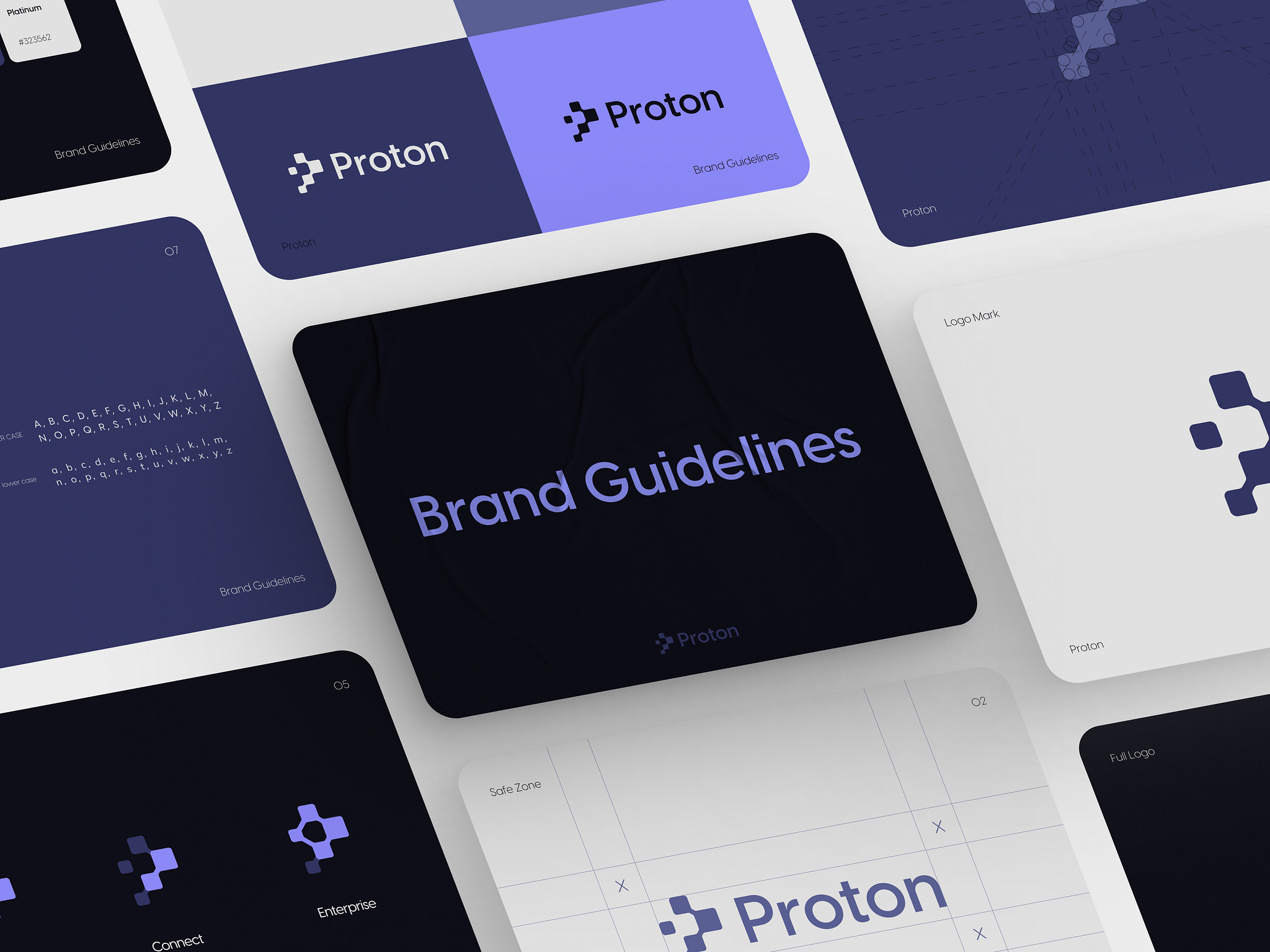 Proton - Brand Guidelines by Teresa Awanda for Nija Works on Dribbble