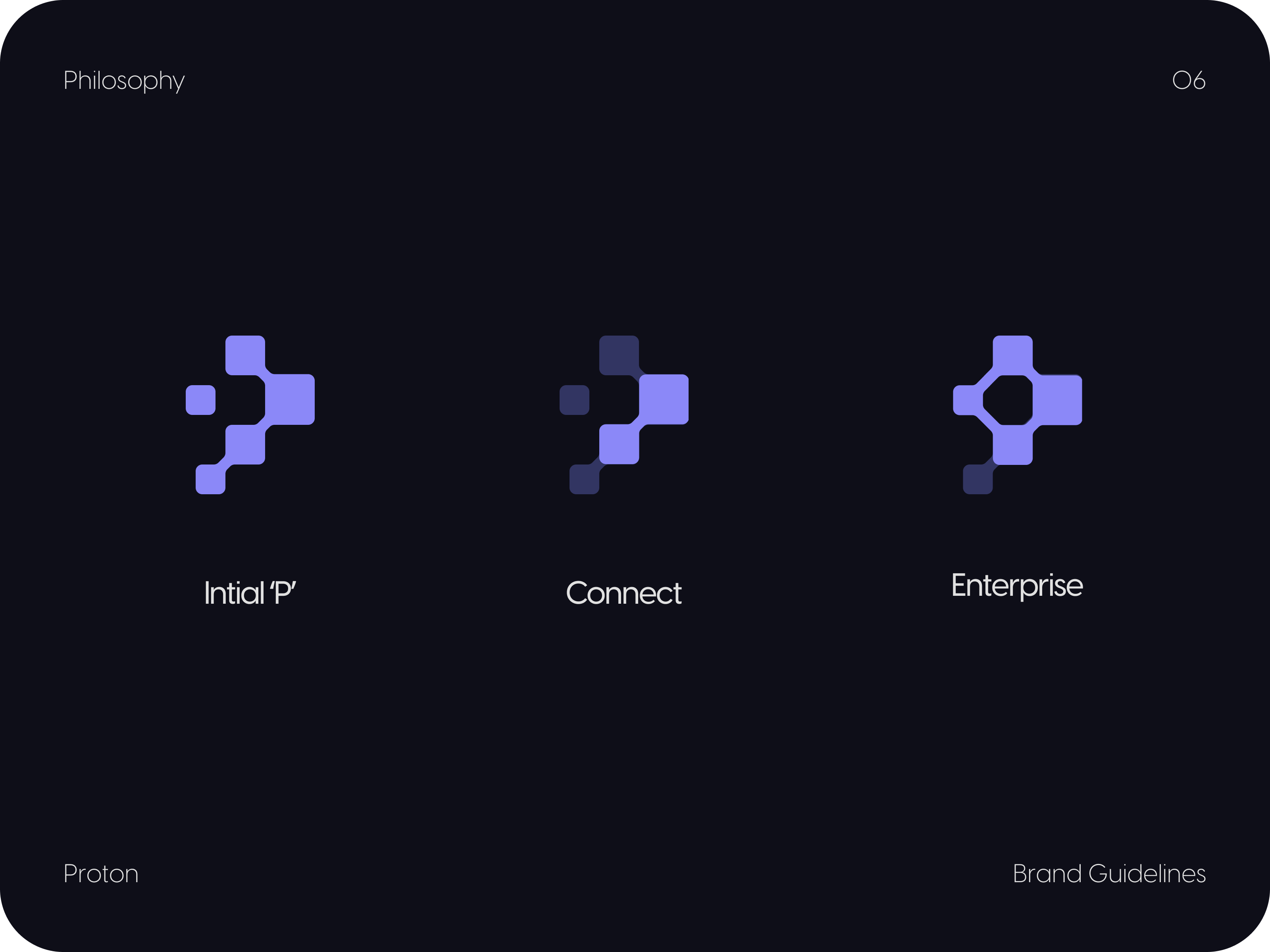 Proton - Brand Guidelines by Teresa Awanda for Nija Works on Dribbble