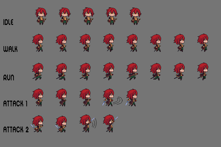 Free Fantasy Chibi Female Sprites Pixel Art by 2D Game Assets on Dribbble Free Fantasy Chibi Female Sprites Pixel Art by 2D Game Assets on Dribbble