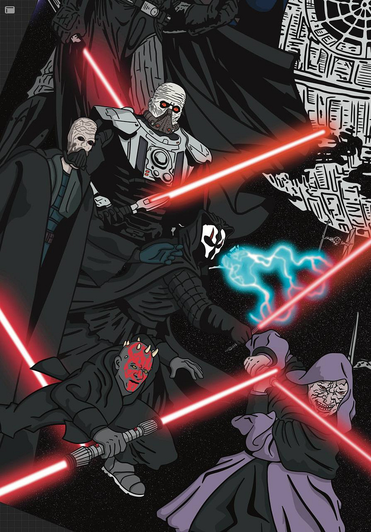 The power of the Sith by Trill Maison on Dribbble