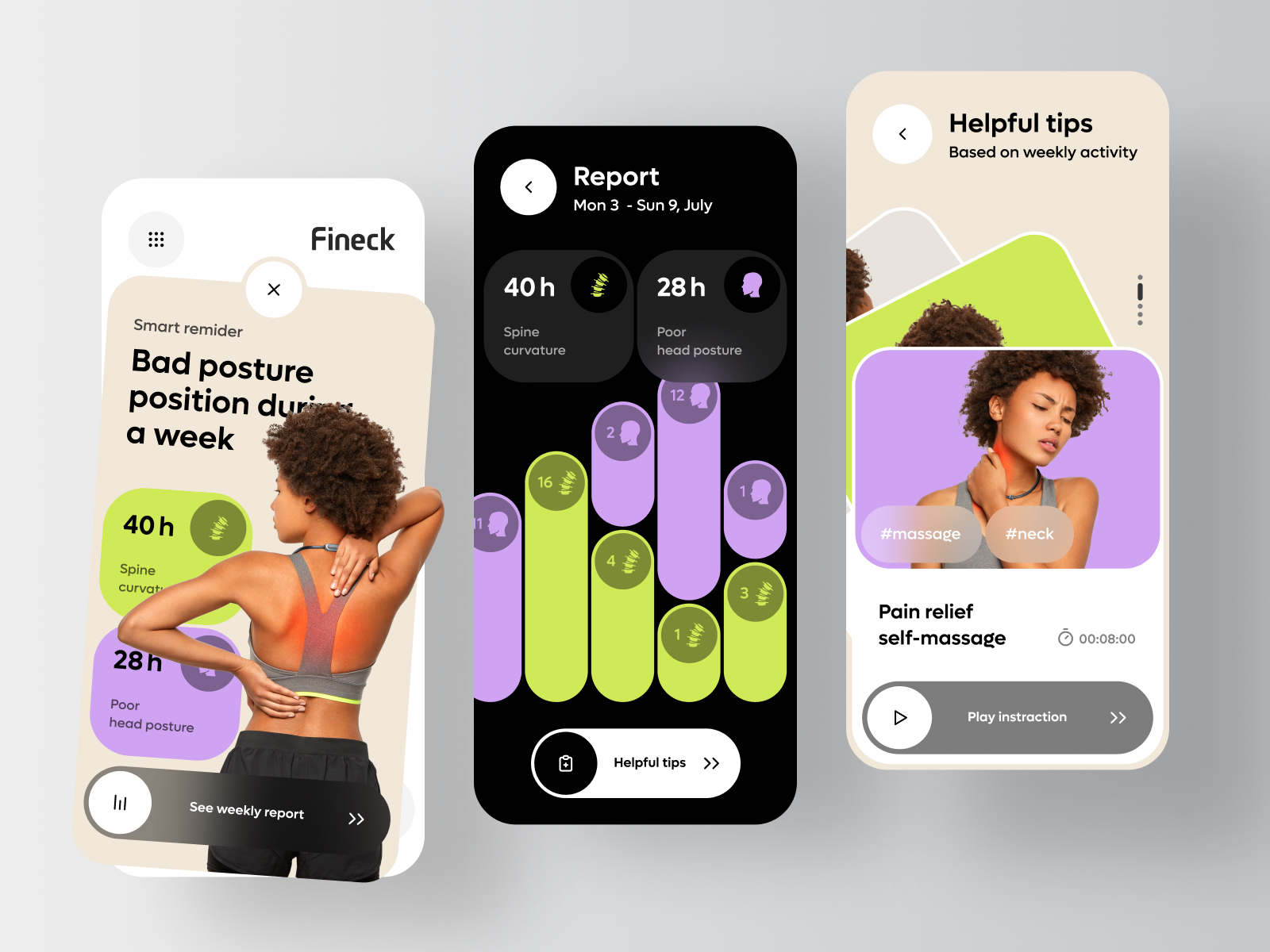 Fineck - Smart Wearable Device by Stan D. for RonDesignLab ⭐️ on Dribbble Fineck - Smart Wearable Device by Stan D. for RonDesignLab ⭐️ on Dribbble