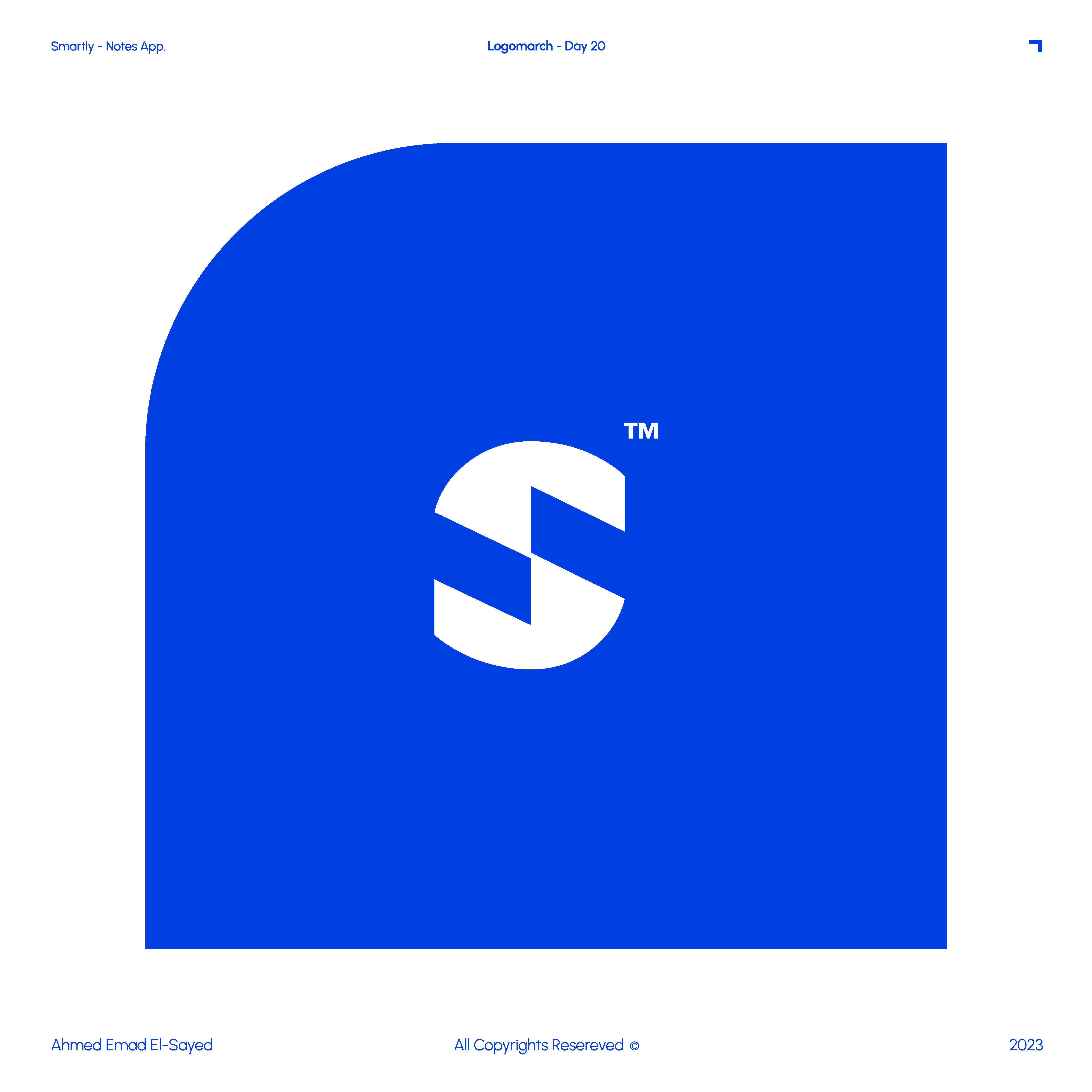 Smartly - Notes App Logo Design by Ahmed Emad on Dribbble