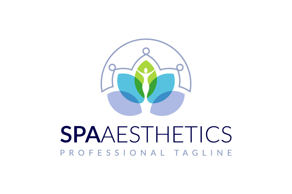Floral Human Spa Aesthetics Logo Design by LOGOXpress on Dribbble