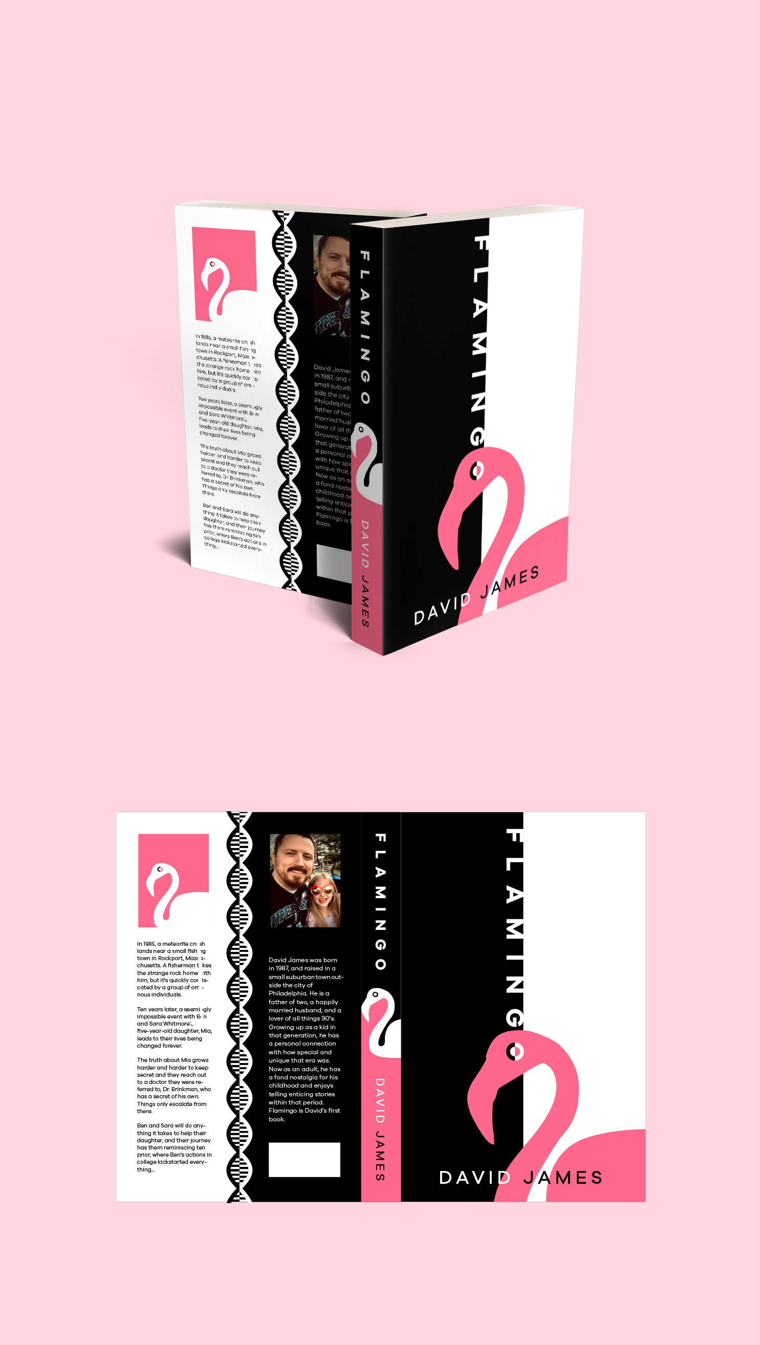 Flamingo Book Cover designs, themes, templates and downloadable graphic ...