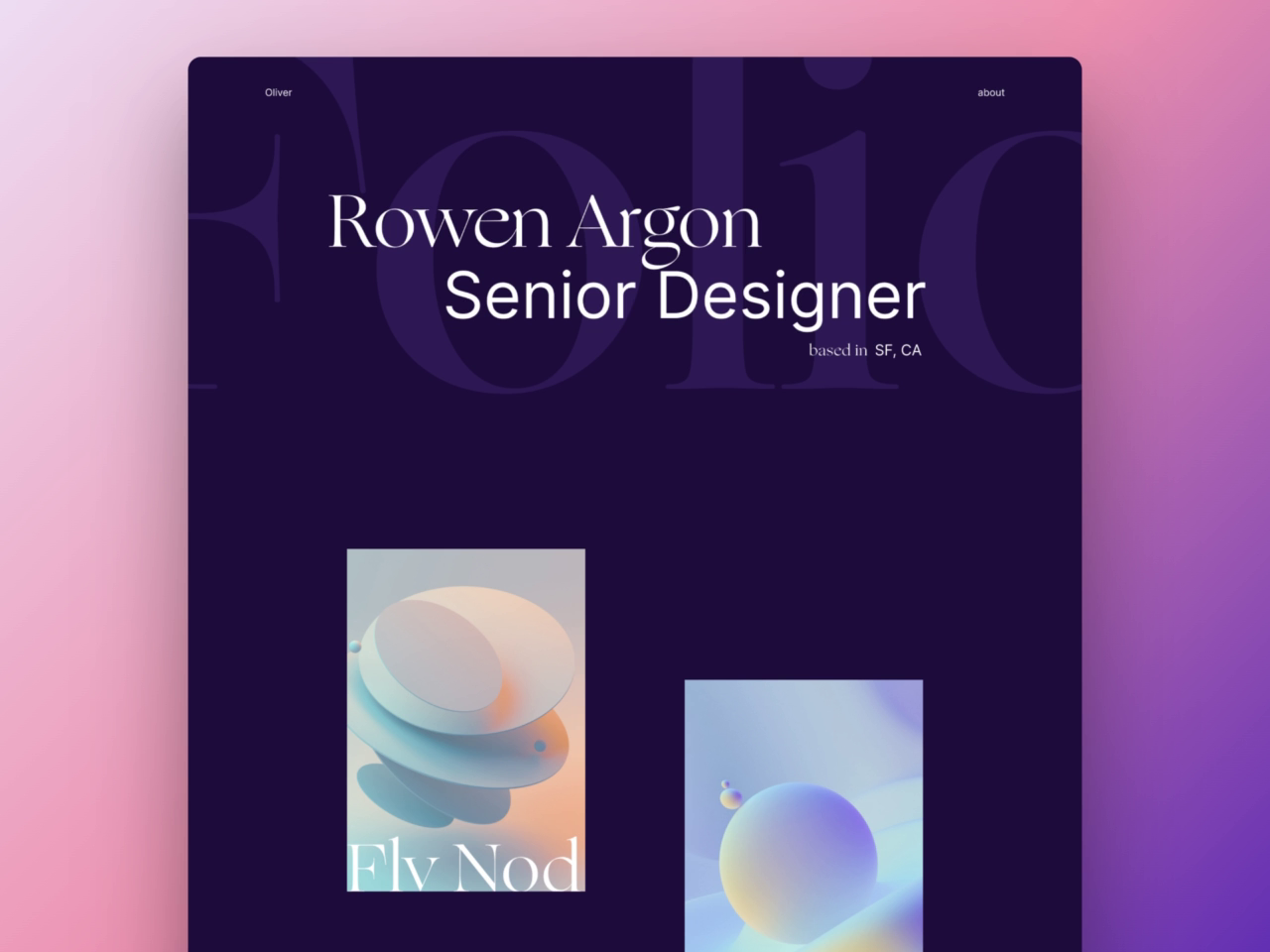 Rowen Argon -- Classic Webflow Template by Abdul Wahab on Dribbble