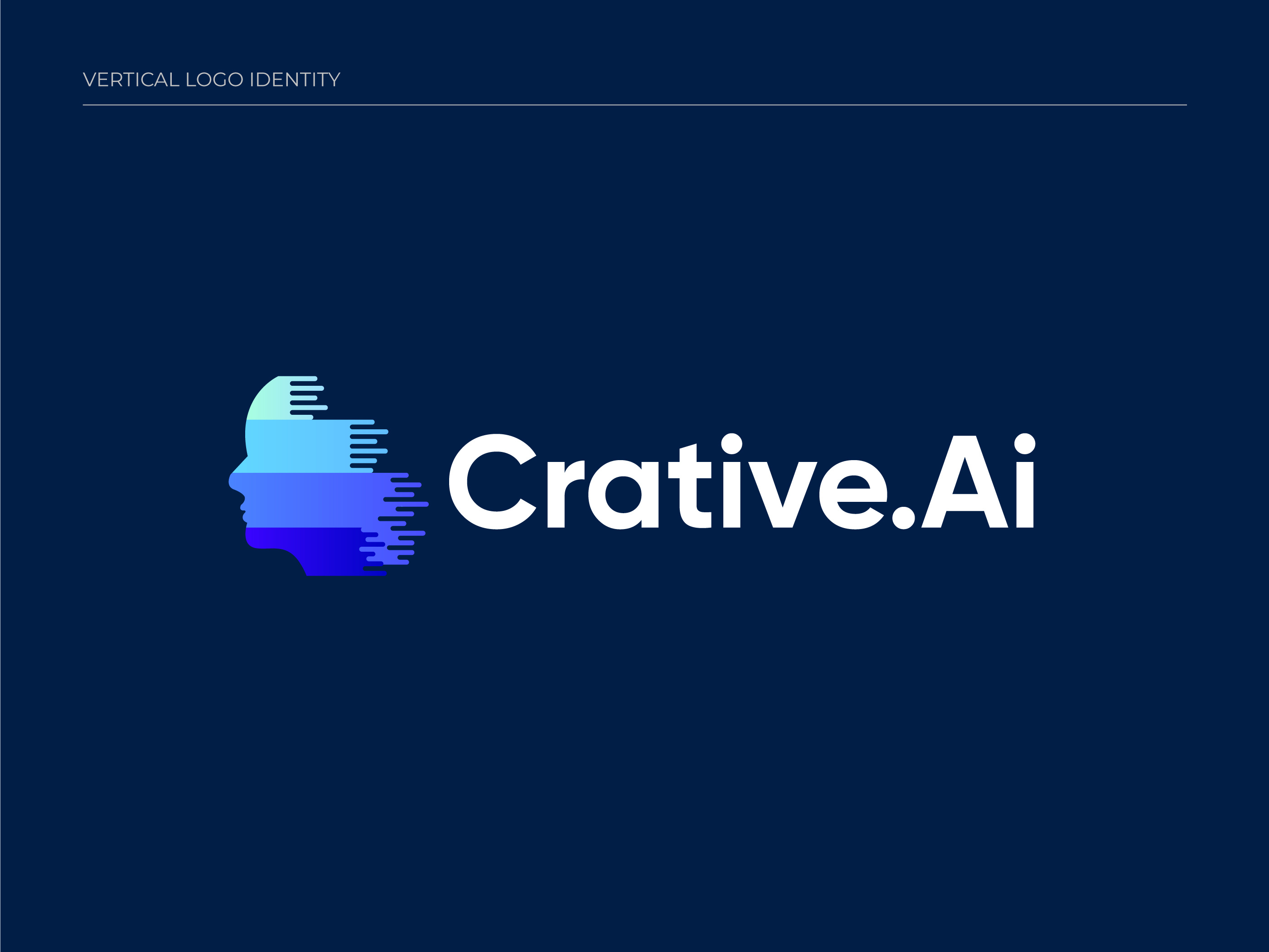 Technology Creative.Ai logo and brand identity design by MA Rakib Khan ...