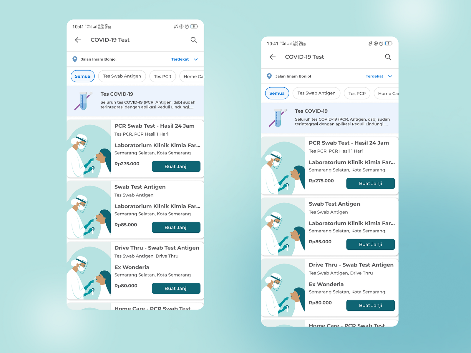 Sehat Yuk - Aplikasi Layanan Kesehatan - UI Design by Kristina Dwi ...