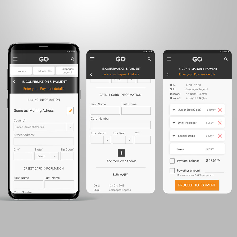 Go Galapagos Mobile Quotation System by Loidin Nazareno on Dribbble