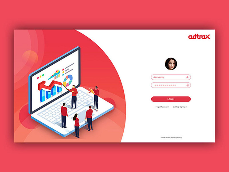 Adtrax SaaS Application by Pradeep BN on Dribbble