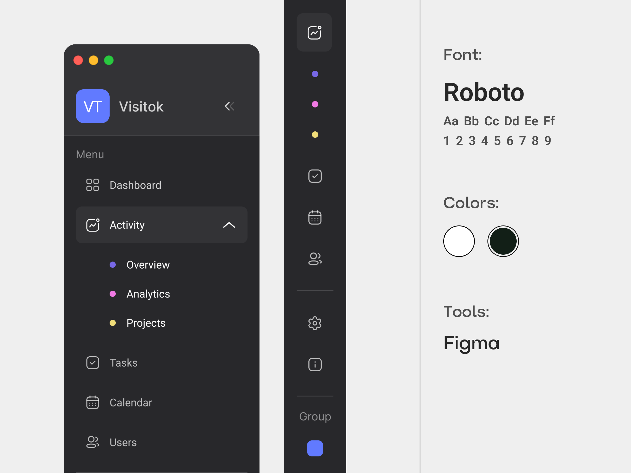 Dashboard menu – crm system by Kseniya Beliauskaya on Dribbble