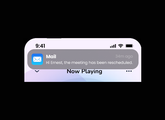 Animated Notification by Ernest Kehinde on Dribbble