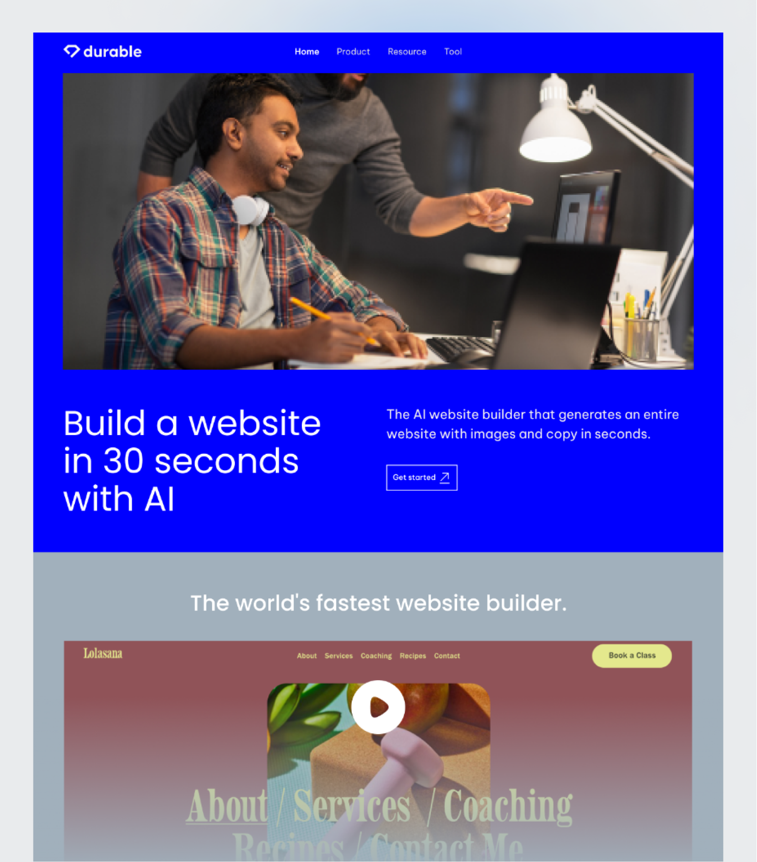 Durable Redesign - AI Website by Pandox.ui | UIUX Team on Dribbble