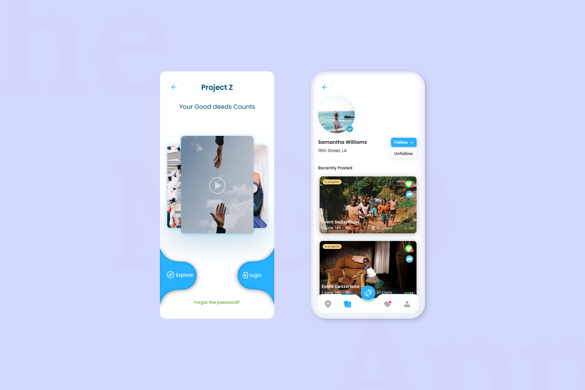 The NGO App by Vyshnav P K on Dribbble