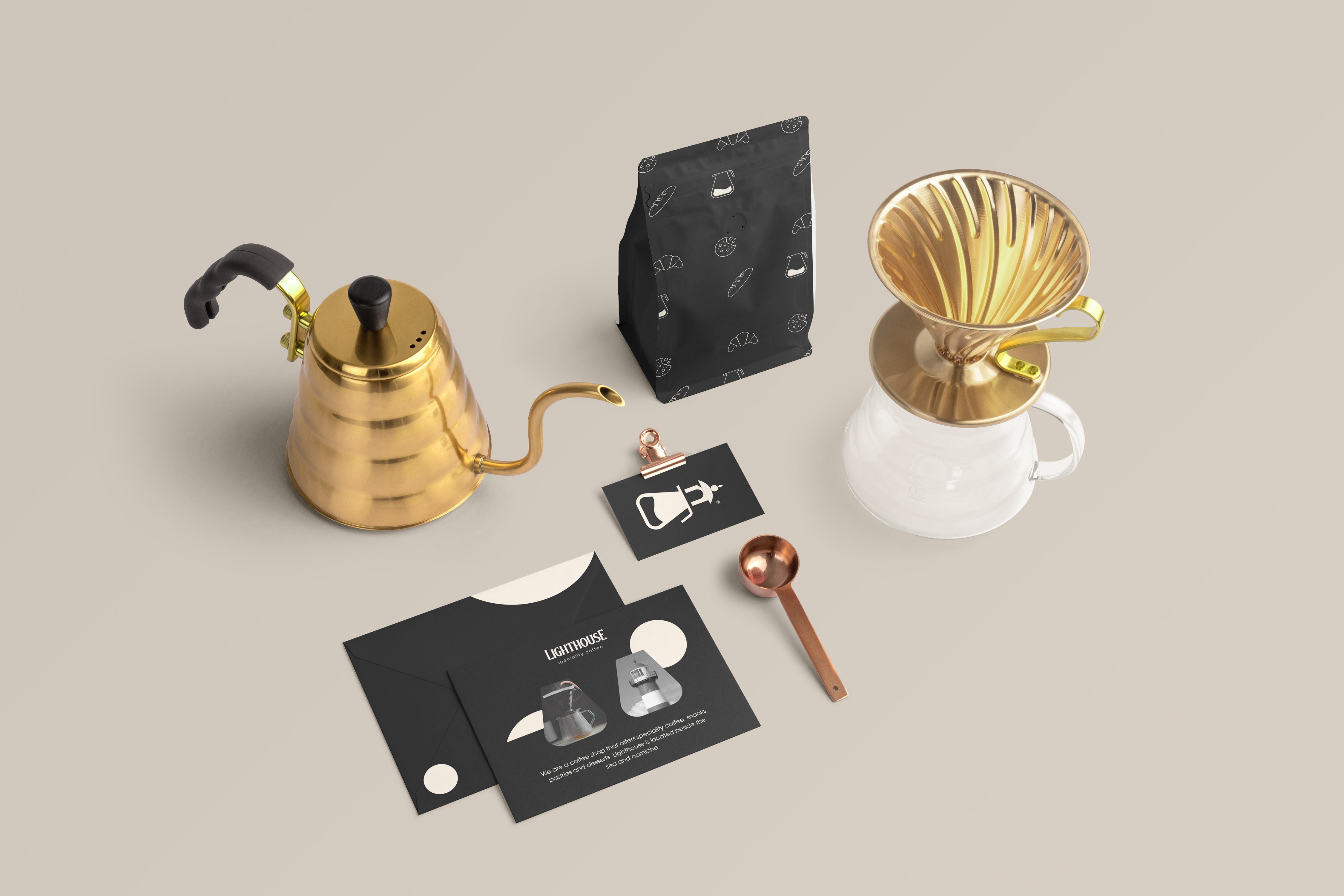 Lighthouse Speciality Coffee by Filip Panov on Dribbble