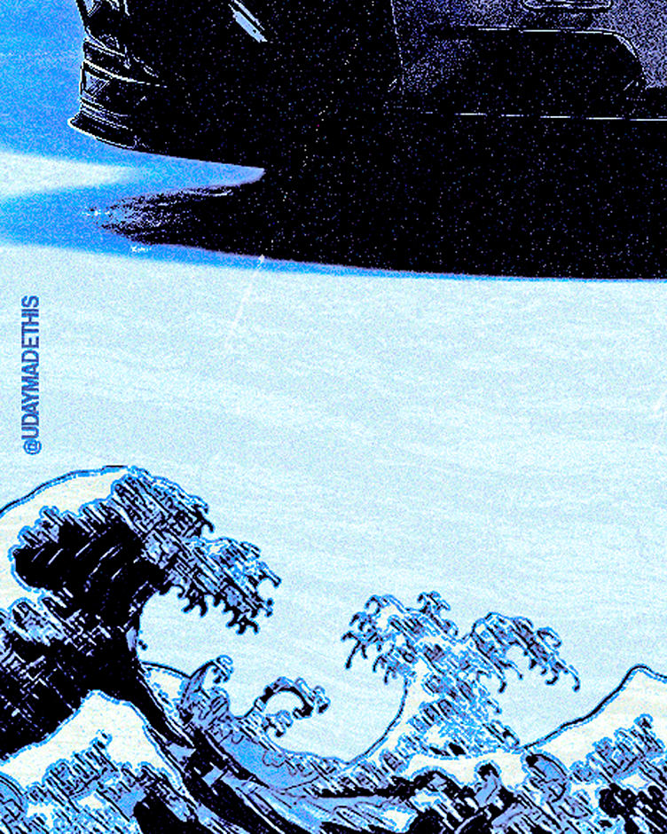 GODZILLA // NISSAN R34 SKYLINE POSTER DESIGN by Udayjeet Kumar Aggarwal ...