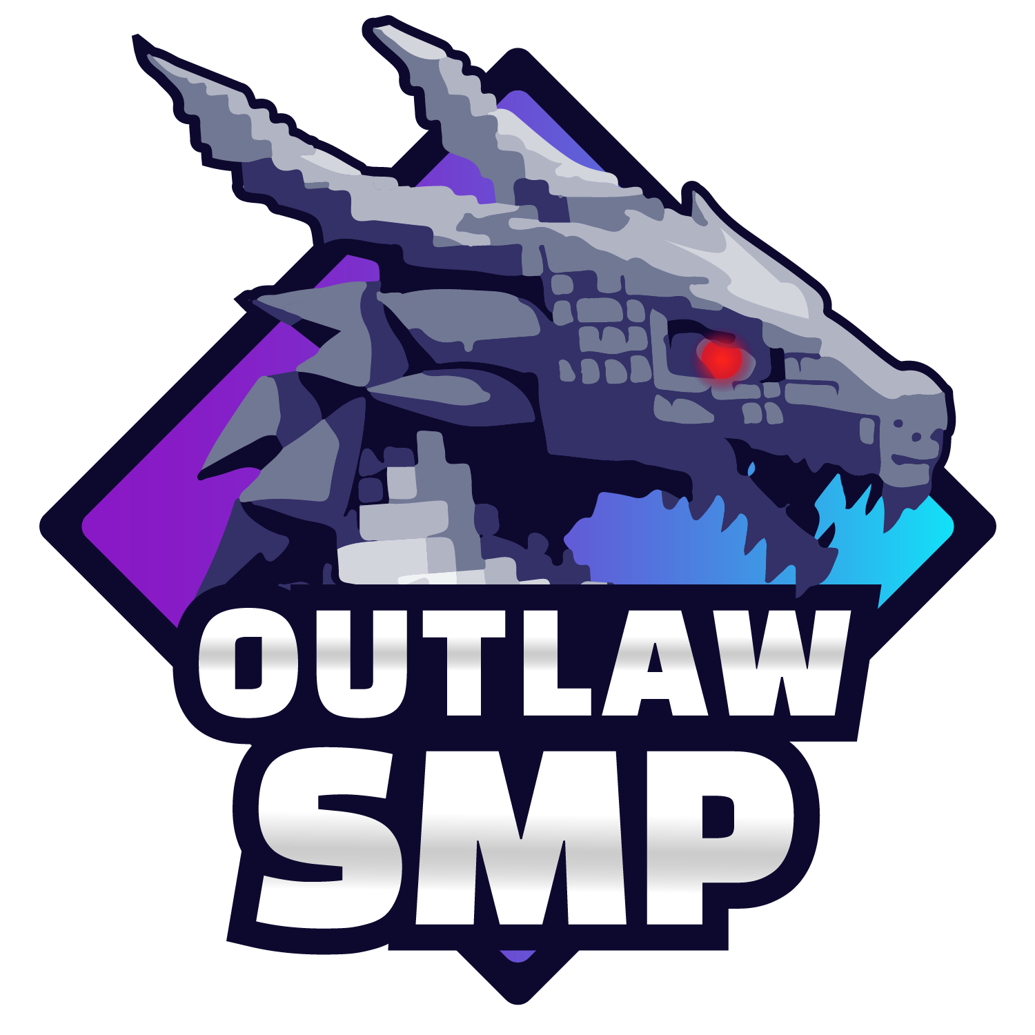 Logo server Minecraft by BroBanner on Dribbble