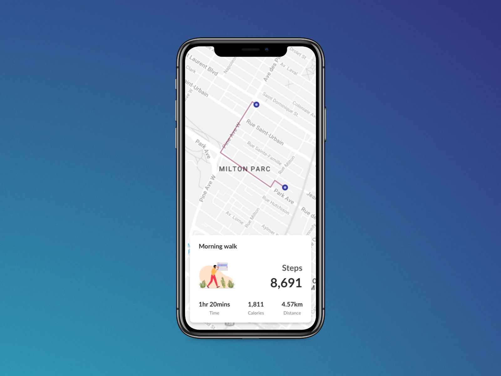 Location tracker - DailyUI challenge#20 by Naga Jaya Sree on Dribbble