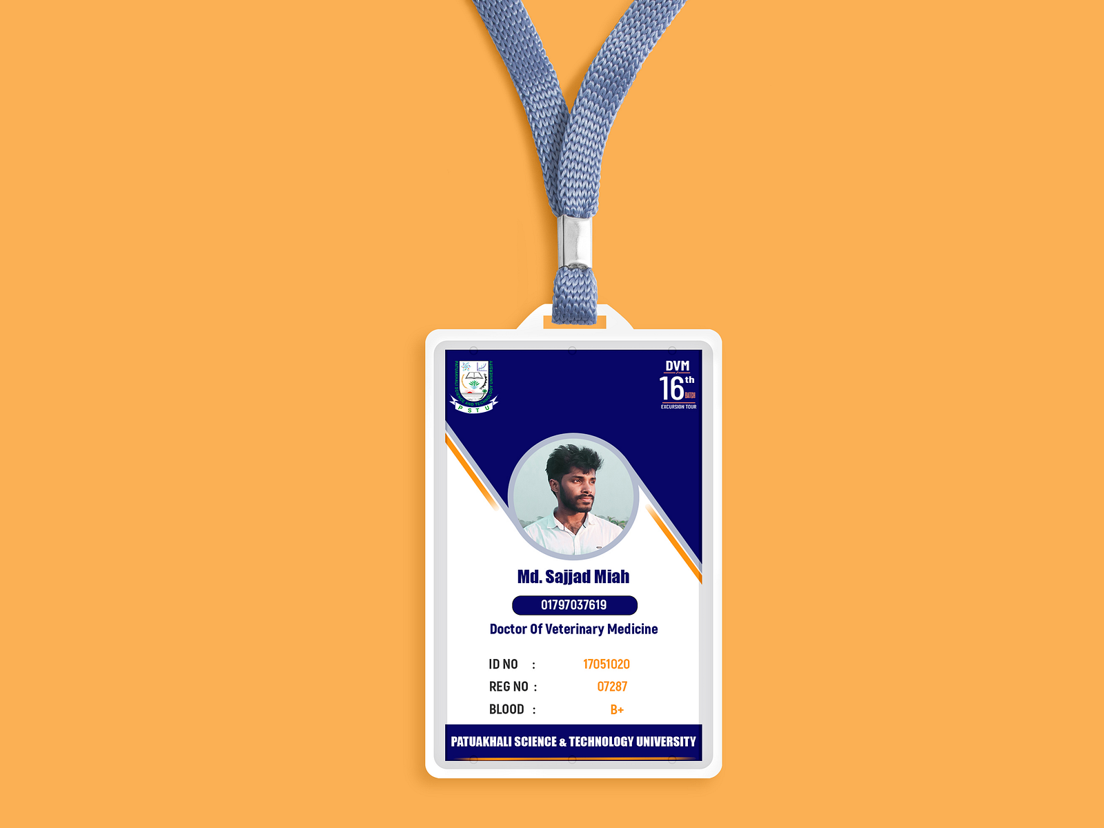 Student or Corporate ID Card by Muhammad Sajjad on Dribbble