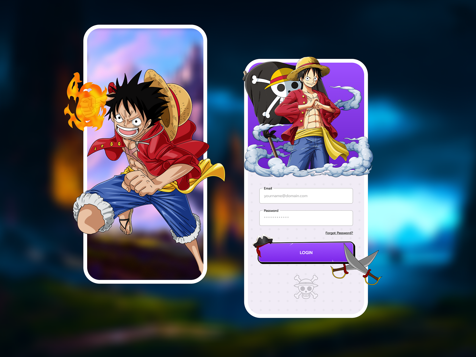 OnePiece Fandom App by Ajay Soni on Dribbble