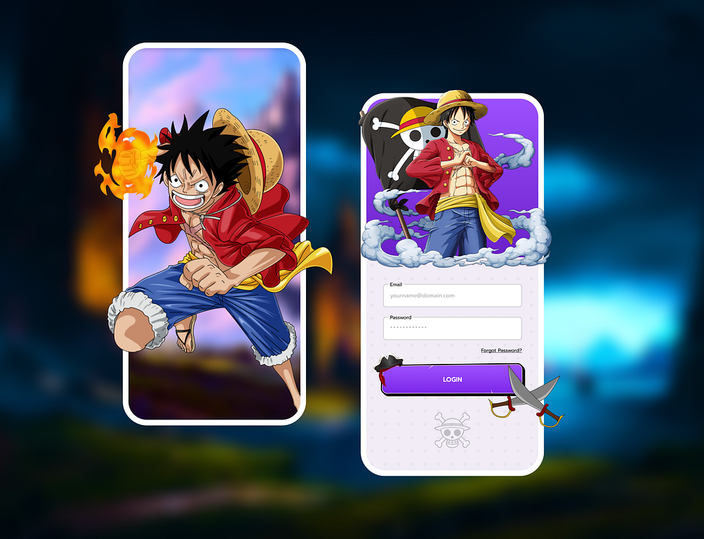 OnePiece Fandom App by Ajay Soni on Dribbble