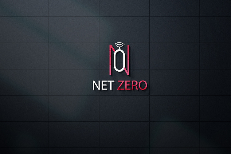 NetZero logo design ( N+0+wifi) Brand logo, modern logo by Asa Aktar on ...