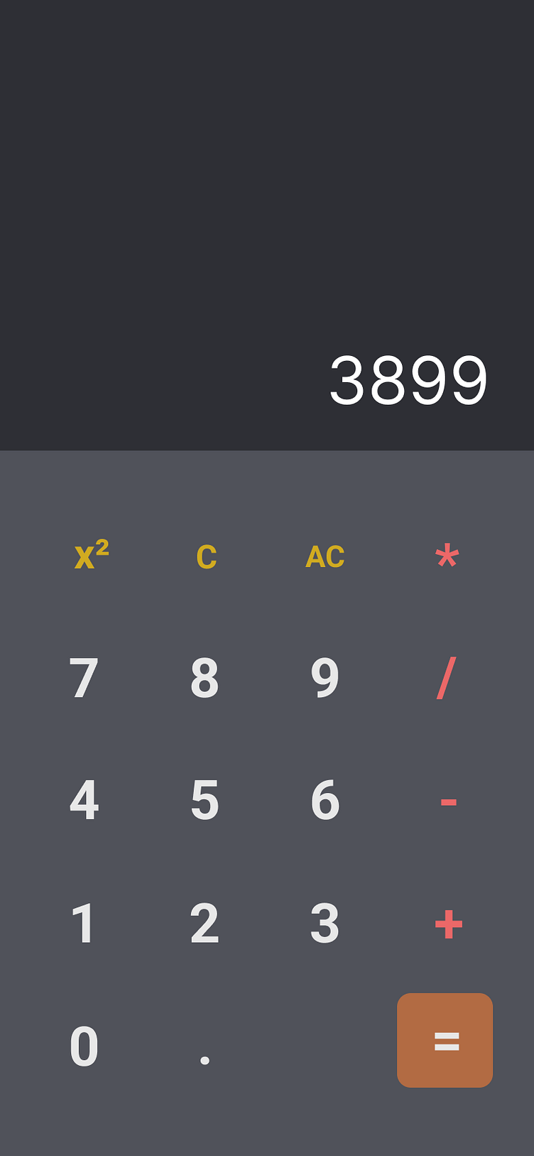 calculator by Alexis Comte on Dribbble