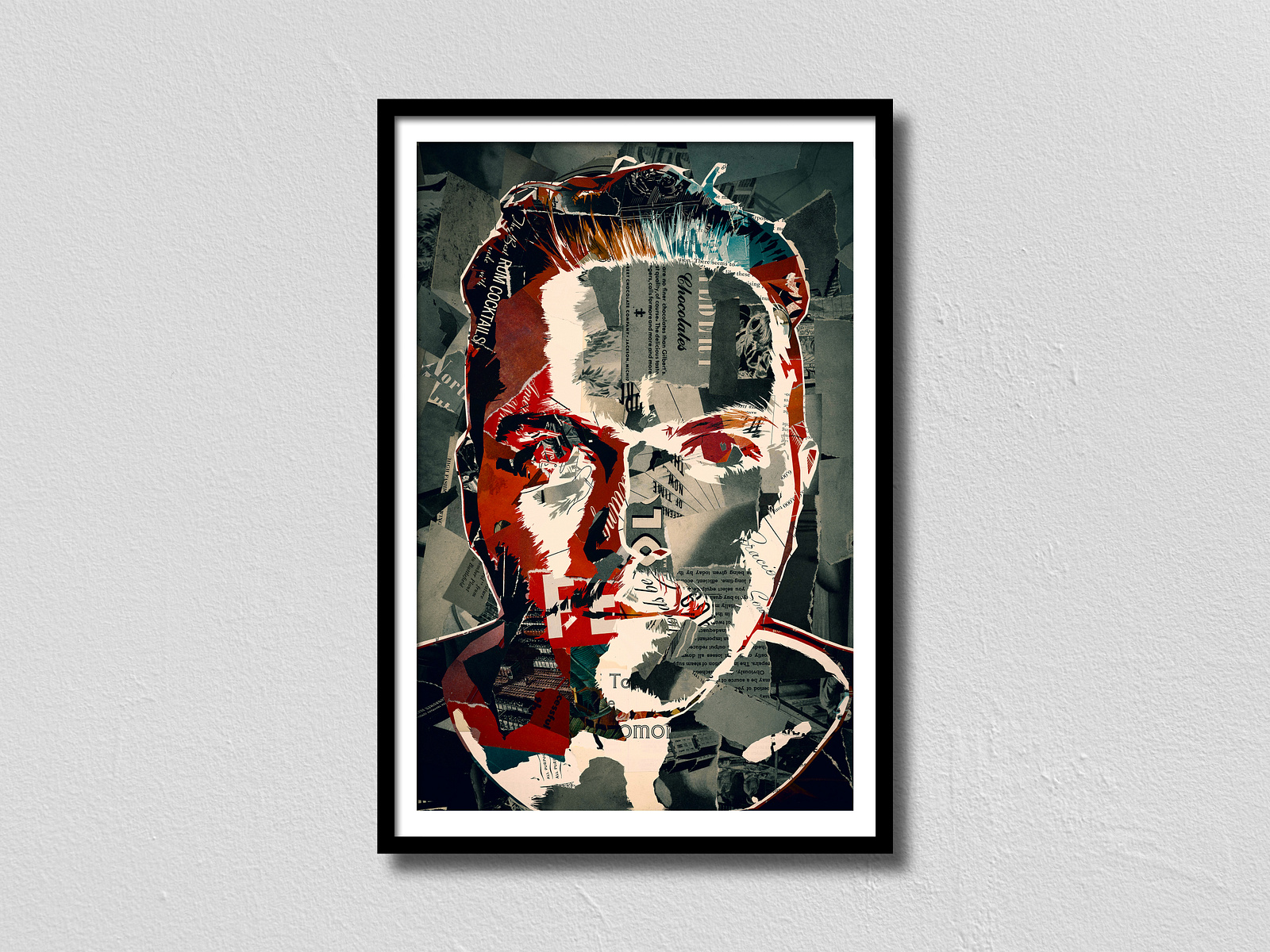 Portrait collage art effect. by Arifur Rahman on Dribbble