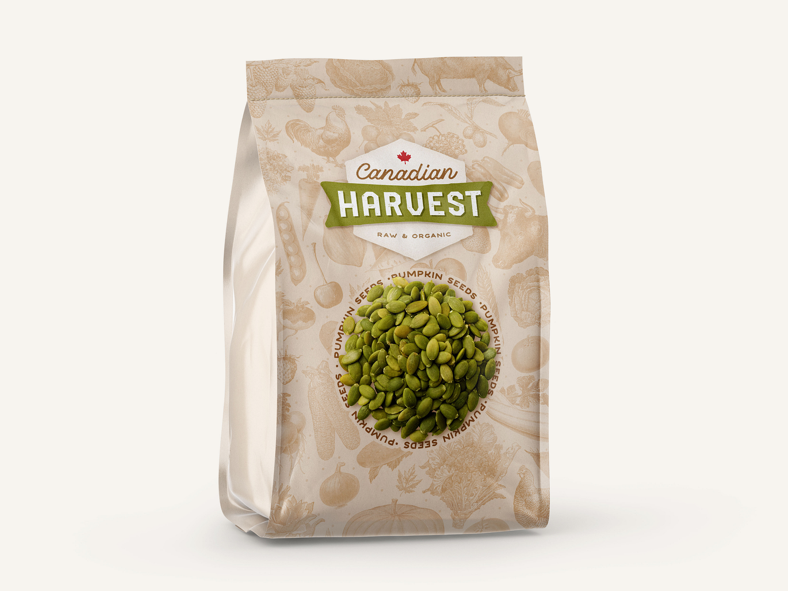 Canadian Harvest Package Design by Natashya V on Dribbble