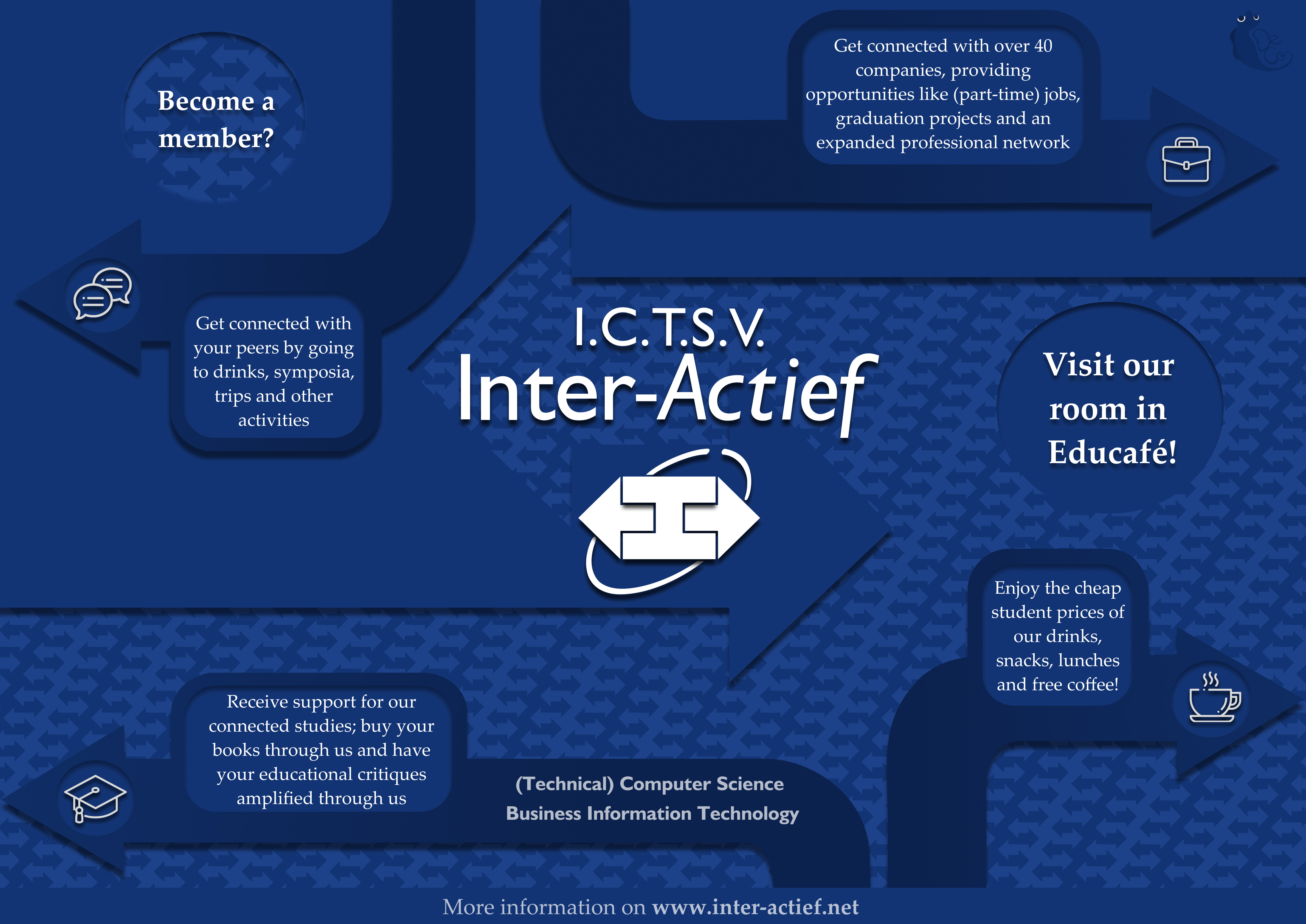 Inter-Actief Flyer & Poster by Design Committee Inter-Actief on Dribbble