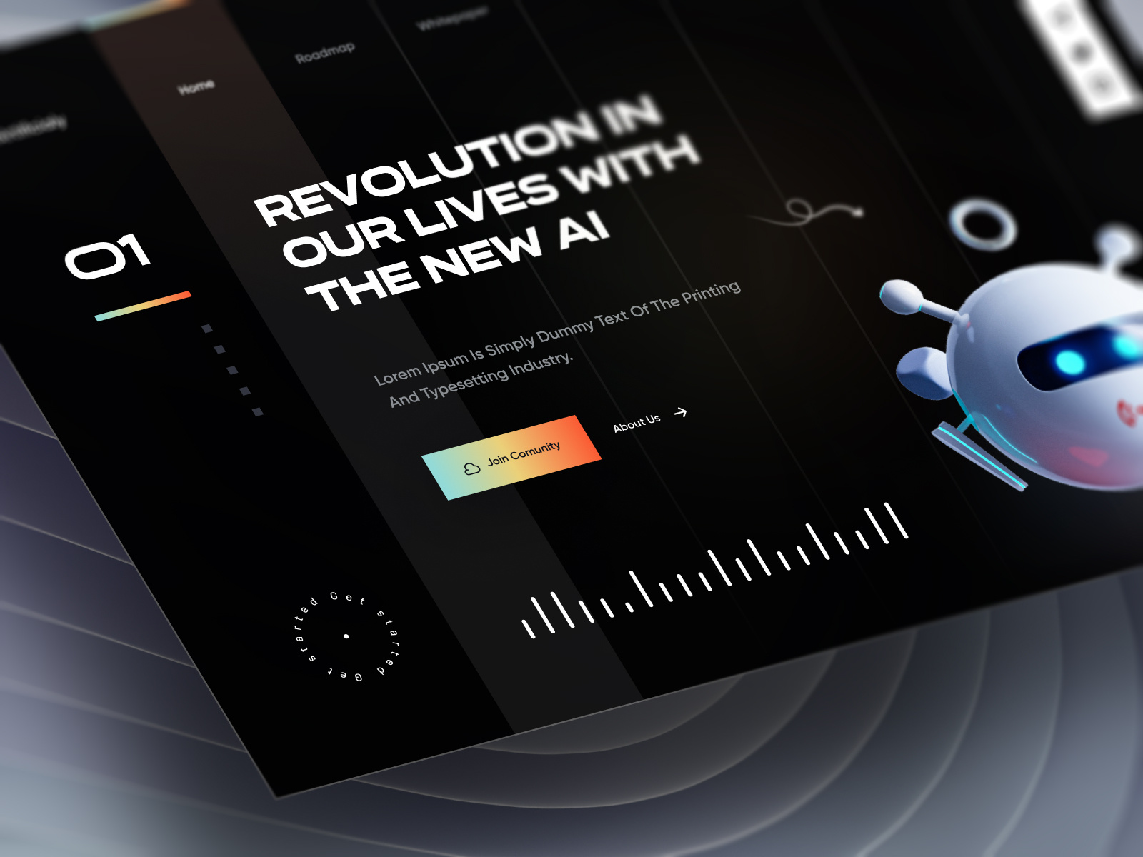 AI Tools Landing Page🤘🏻🔥 by SinaPasha for Oniex™ on Dribbble