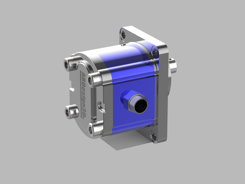 Hydraulic Pump manufacturing project by AR3D_Design on Dribbble