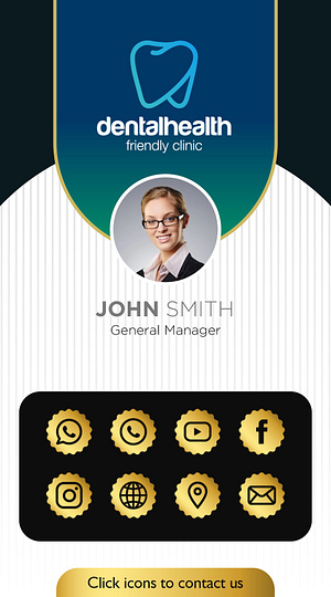 Clickable digital business card Design, Vcard and Flyer by Fuad Uddin ...