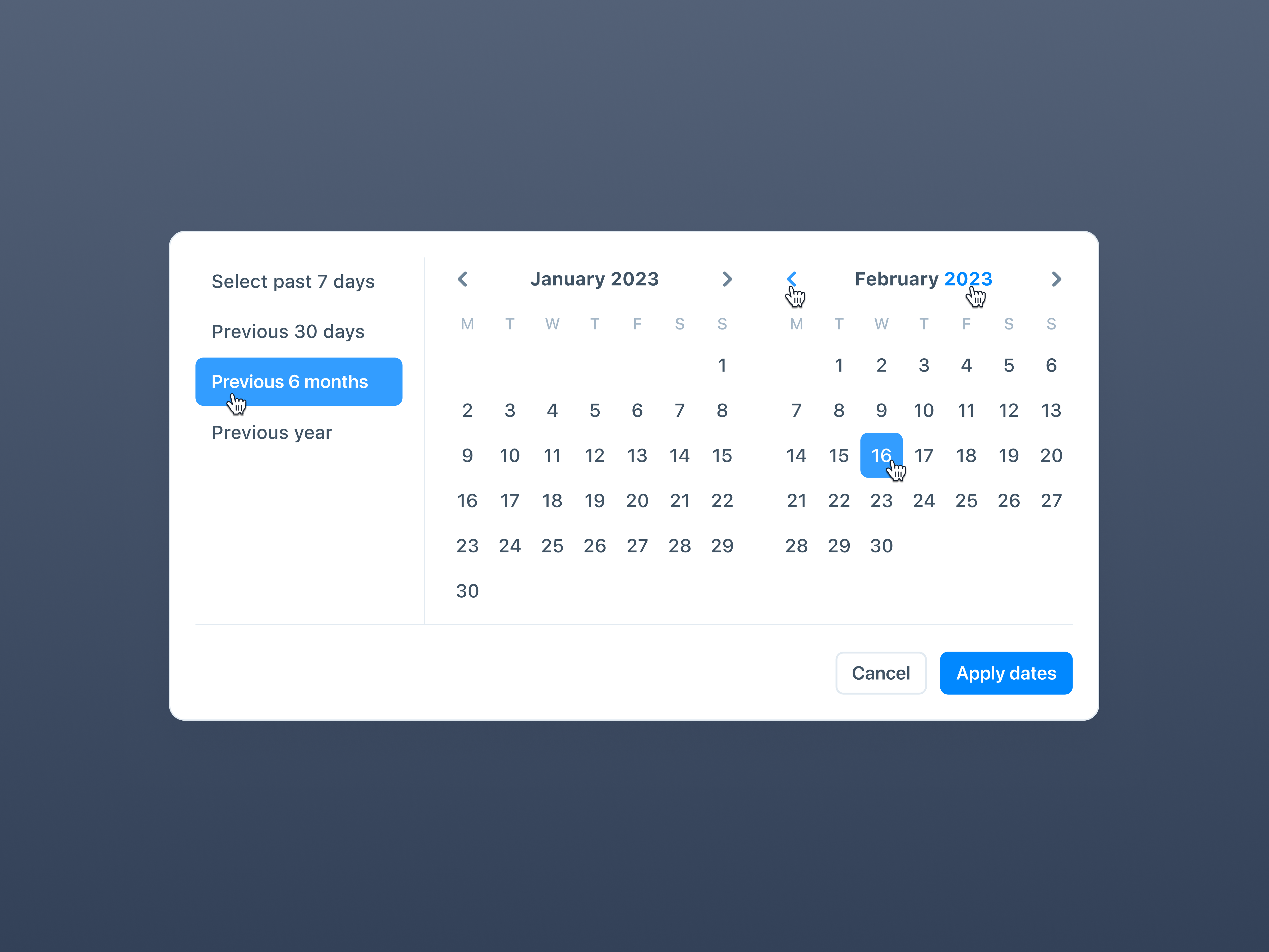 Shown AI • Table filters and columns by Juliette Lagache on Dribbble