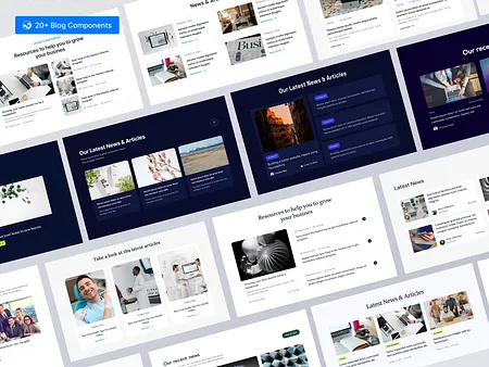 Blog Section designs, themes, templates and downloadable graphic ...