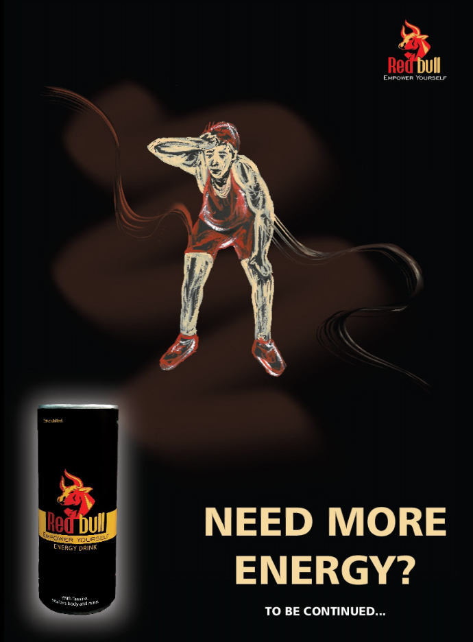 Red Bull Energy Drink Campaign by Rutuja Nirgun on Dribbble