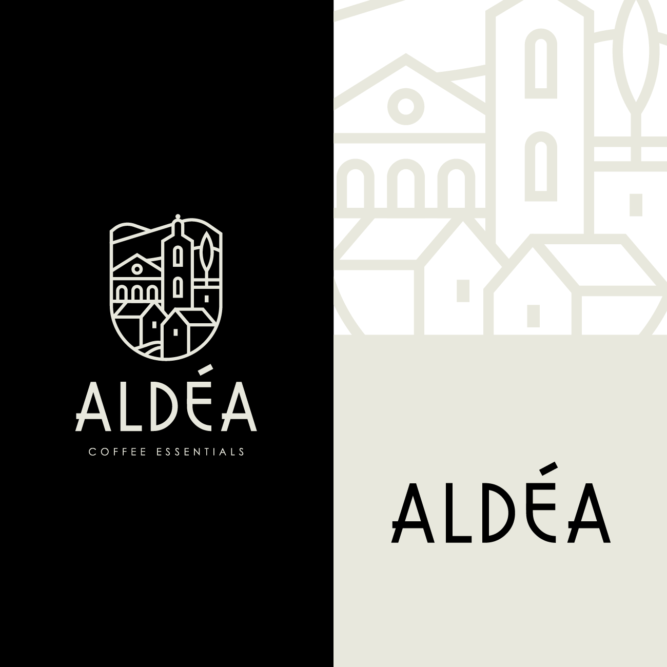 ALDEA COFFEE - LOGO DESIGN by Rafail on Dribbble