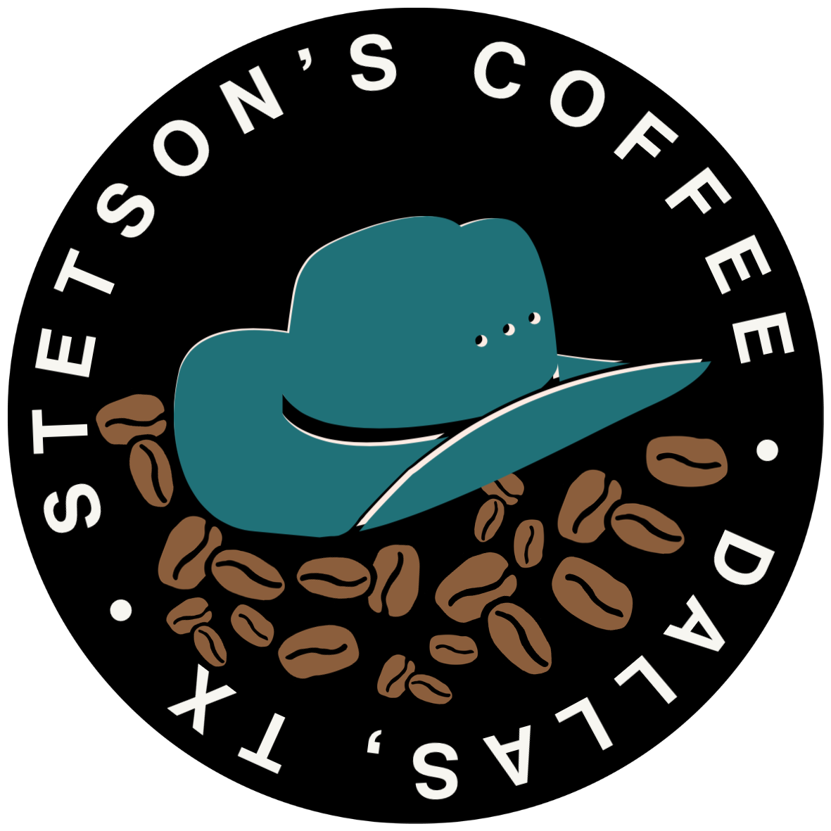 Circular Coffee Shop Logo by Laura Launsby-Higgins on Dribbble