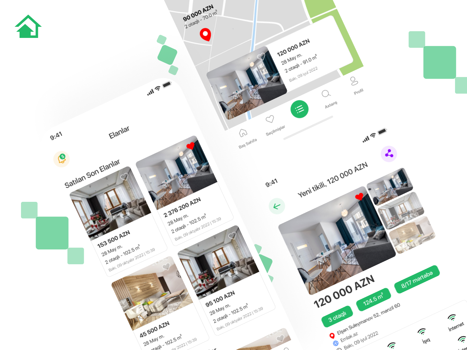 Real Property | UI Design Mobile App by Amirali Shukurov on Dribbble