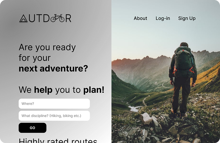 Landing Page & Logo Design by Aybars Gungor on Dribbble