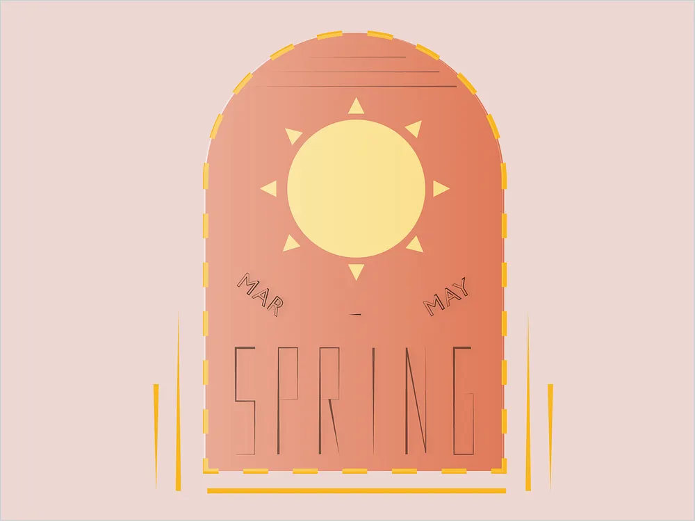 Spring Badge designs, themes, templates and downloadable graphic ...
