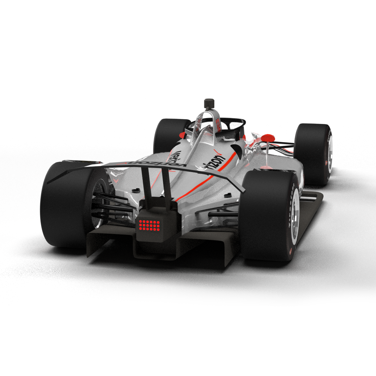 Dallara DW12IR18 Indycar 3D model by Mogra on Dribbble